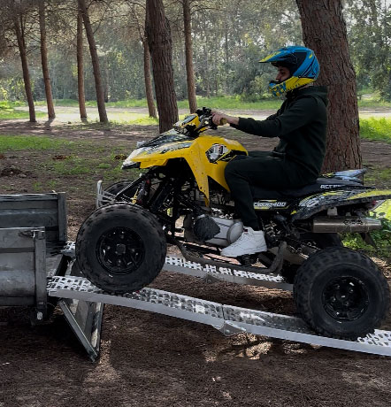 רמפה לאופנוע מתקפלת 250 ק״ג ROHER PRO - אגרועוז - אספקה טכנית