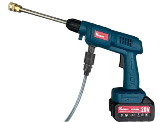 אקדח שטיפה בלחץ כולל סוללה ומטען במזוודה 20V מבית KRAUSS - Agrooz