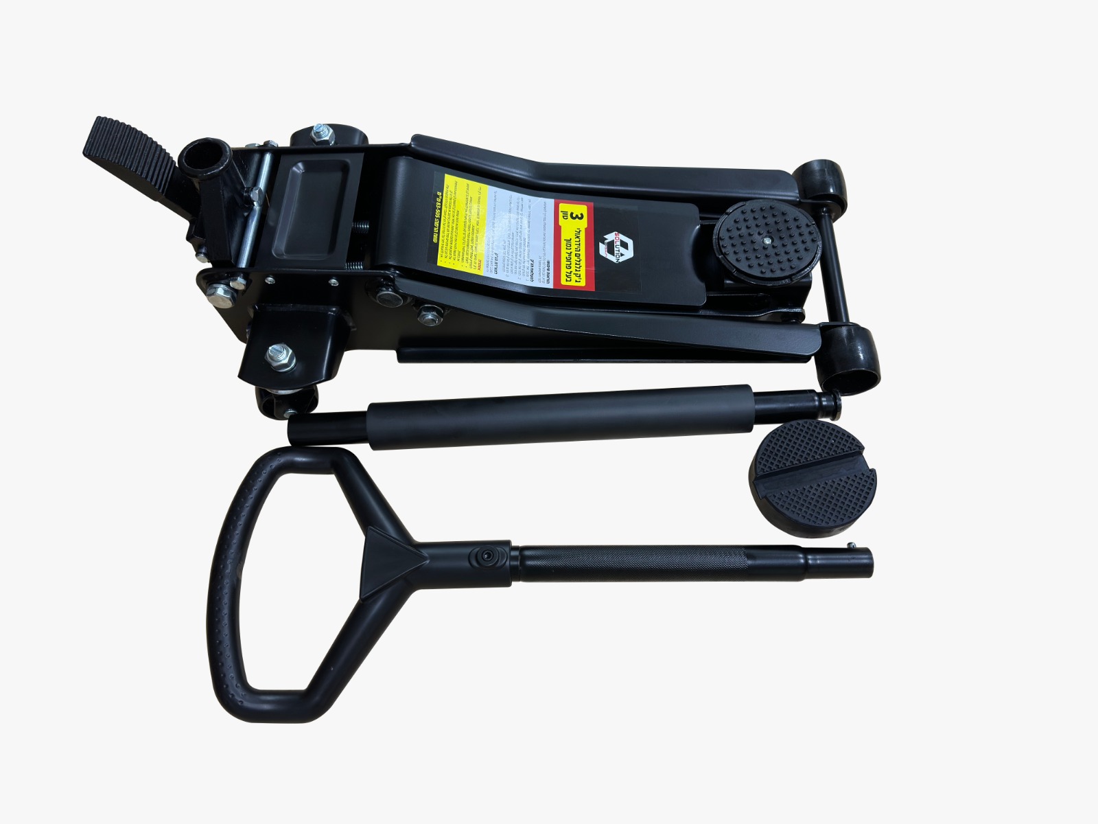 ג'ק גלגלים הידראולי 3 טון + מתנה SOLUTION - Agrooz