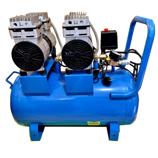 מדחס אוויר מושתק 50 ליטר APEX C-821 ללא שמן - Agrooz